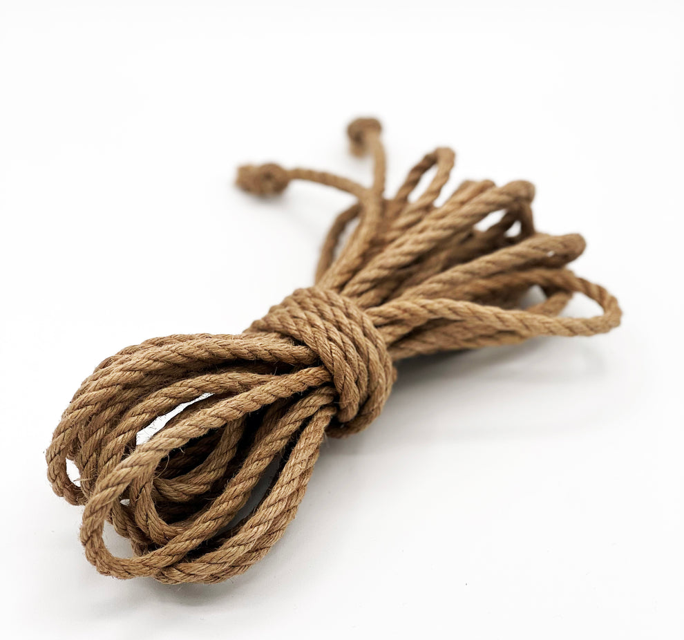 Ogawa 6mm Jute Rope - 8m hank – Shibari Supply